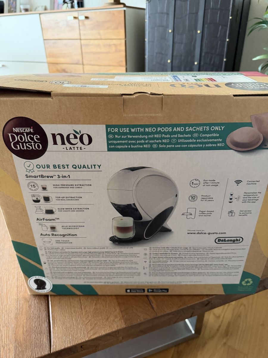 Dolce Gusto Neo Kapselmaschine latte- Edition mit Zubehör, n (Neuf avec ...