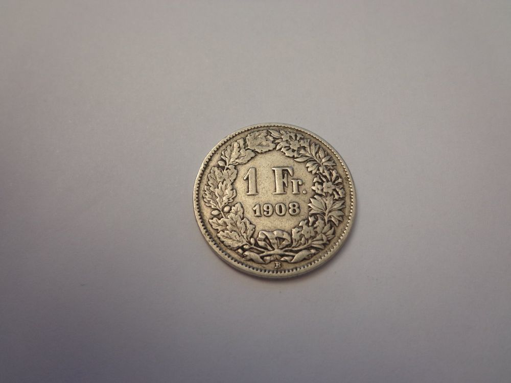 Münzen, Geld, Rappen, Franken, Sammlung, Antik, Silber (Gebraucht) in Andeer für CHF 3 – mit ...