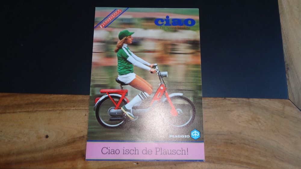 Prospekt Piaggio, CIAO (Gebraucht) in Schänis für CHF 16 – mit Lieferung auf Ricardo kaufen