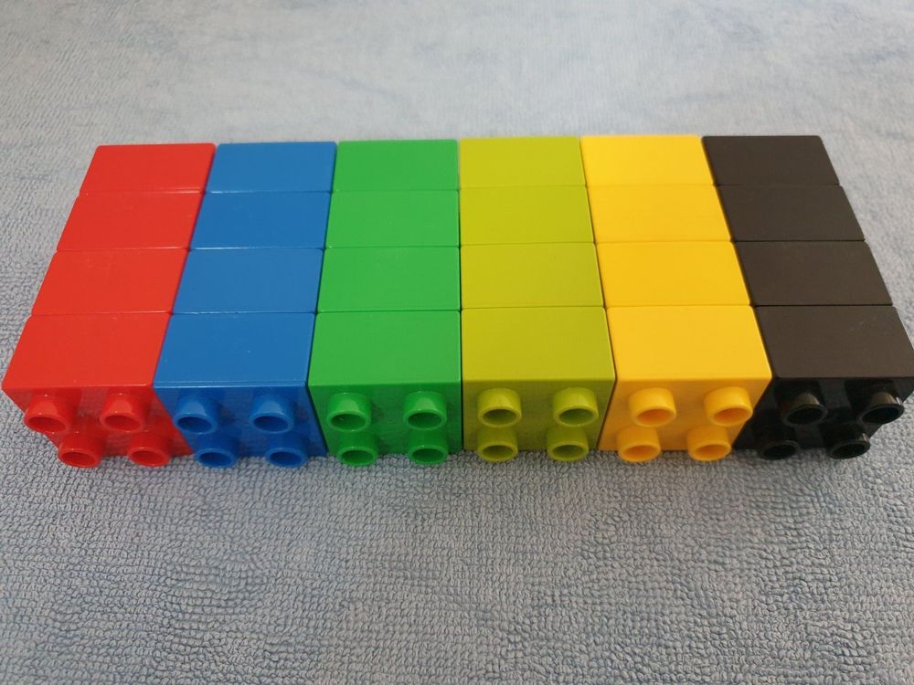 E74: Lego Duplo 24 Bausteine 2x2 Noppen (Gebraucht) in Münchwilen TG für CHF 7.9 – mit Lieferung ...