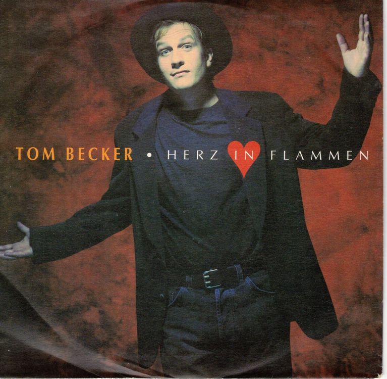 Single7 Tom Becker -- Herz in Flammen (Gebraucht) in Oberwil (Dägerlen) für CHF 1 – mit ...