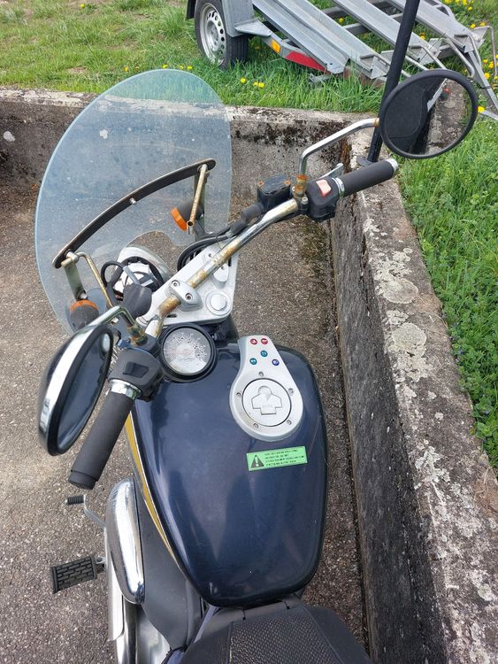 Aprilia Classic 125 Chopper Zwei Tackt Motorrad A1 ab 1 Fr.- (Defekt ...