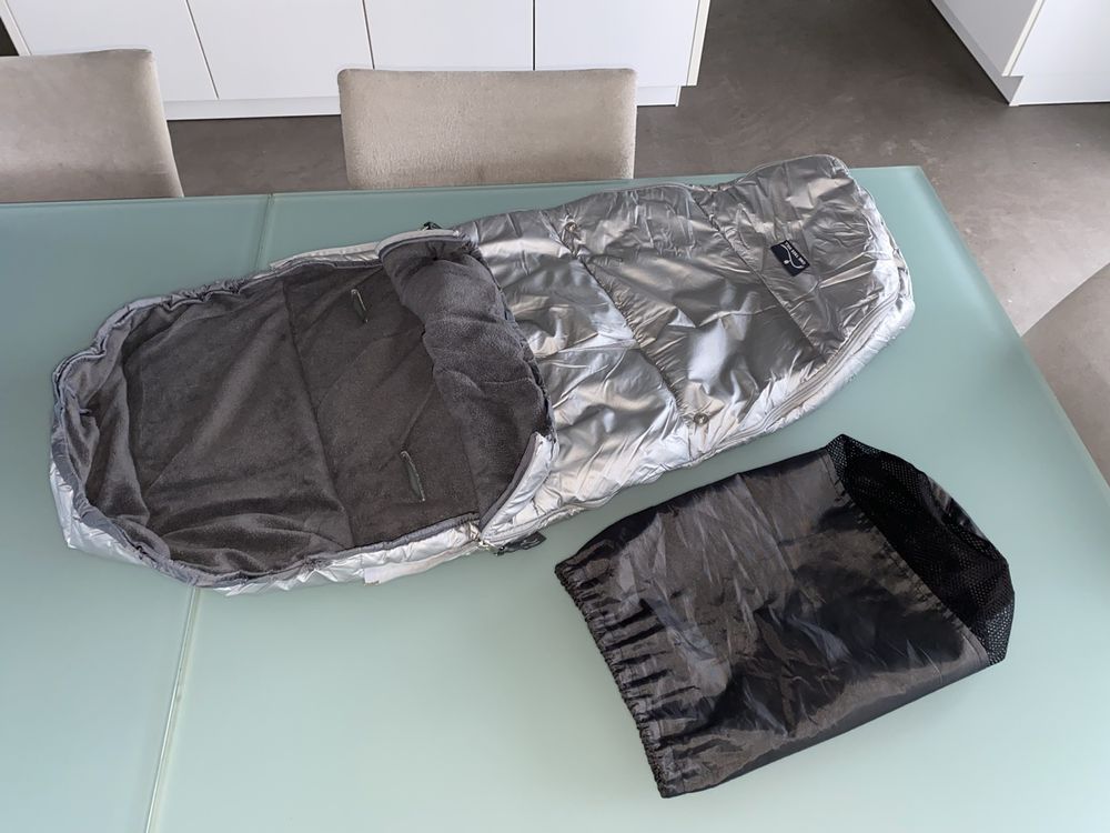 Warmer Wintersack Fusssack für Schlitten und Kinderwagen (Gebraucht) in ...