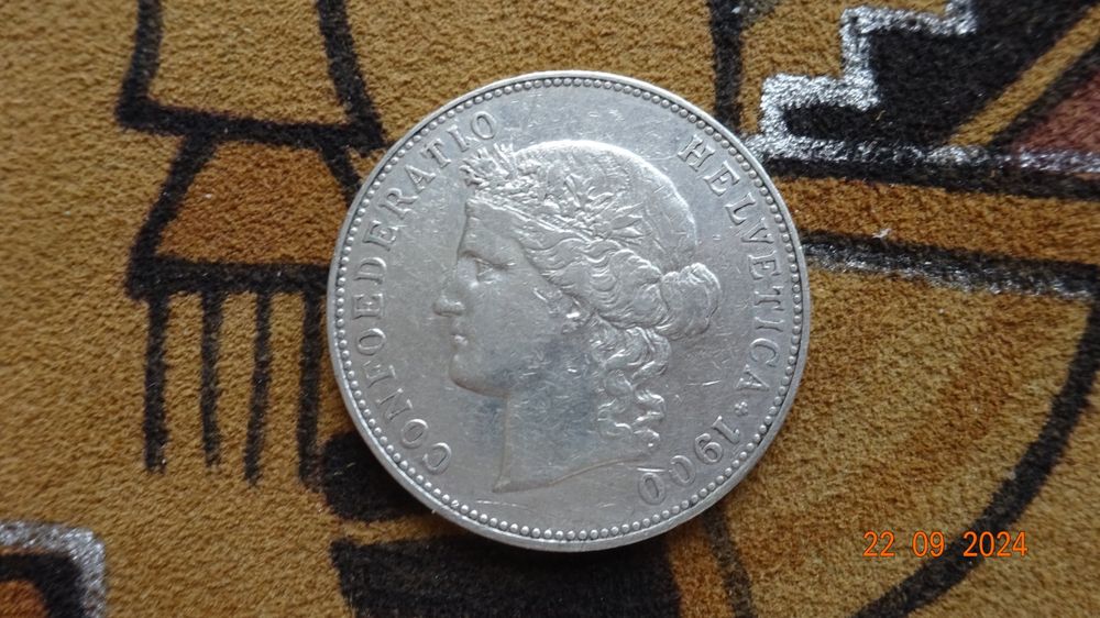 5 Fr 1900 Frauenkopf très rare | Kaufen auf Ricardo