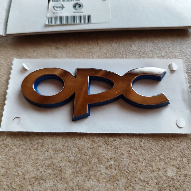 Original Opel OPC Lettering Logo (Neu (gemäss Beschreibung)) in Lamone ...