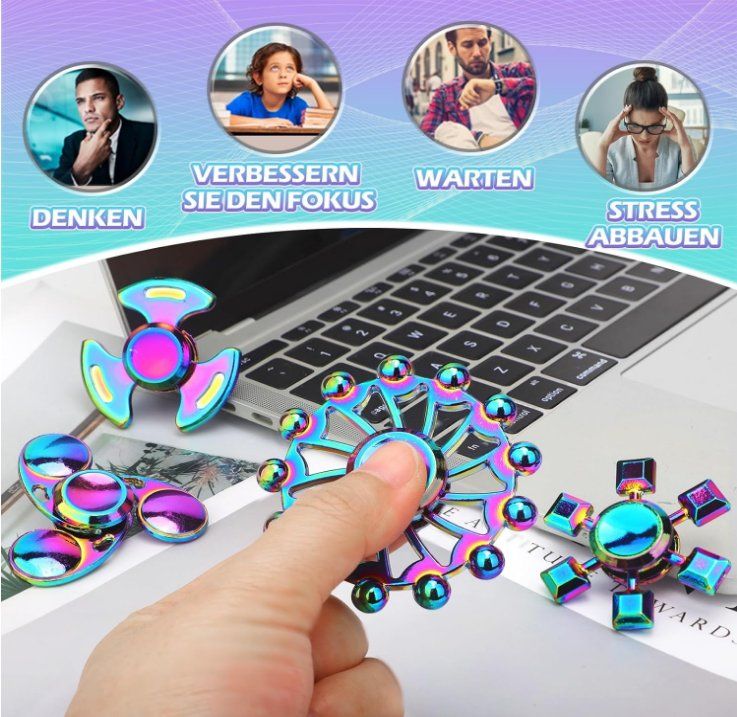 Cool Fidget Toy Pack Spielzeug Set fidget toys spinner (Neu (gemäss ...