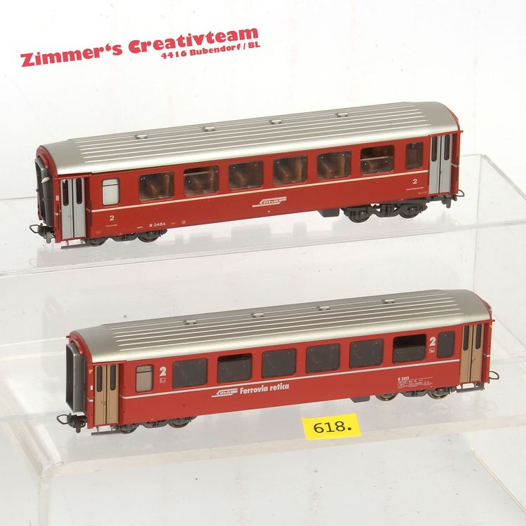 2 BEMO RhB Personenwagen, H0m | Kaufen auf Ricardo