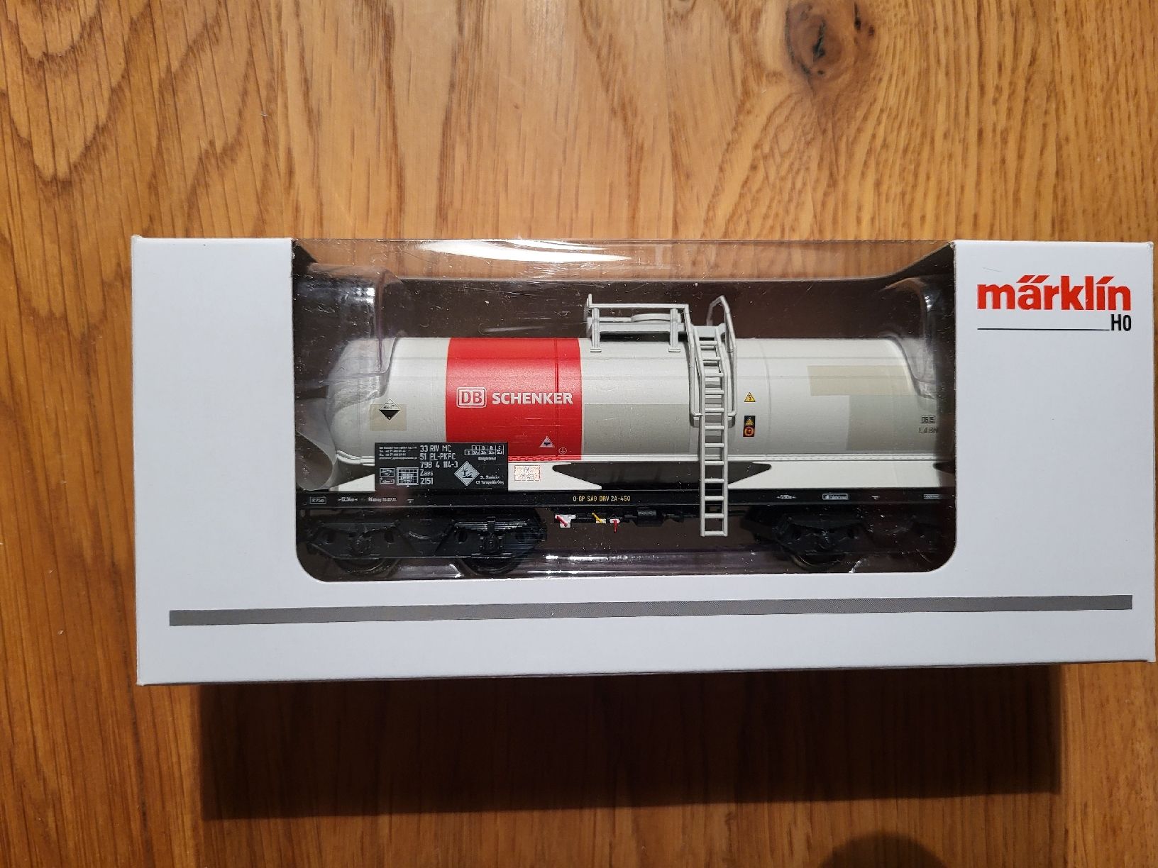 Märklin H0 46461 Kesselwagen-Set DB Schenker, Epoche VI (Neu und ...