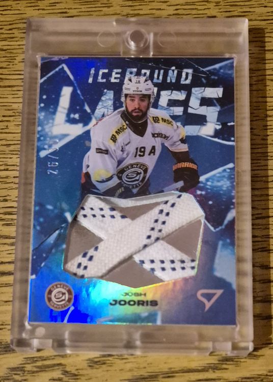 Josh Jooris Icebound Laces Card, Genève 26/30 (Neu (gemäss Beschreibung ...