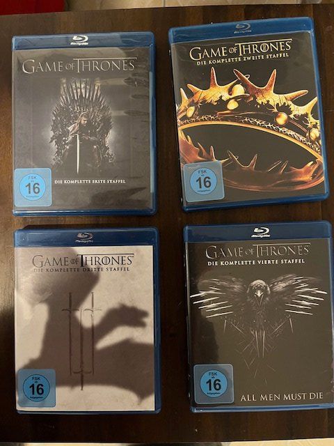 Game of Thrones Staffel 1-8 Blueray (Gebraucht) in Pfaffnau für CHF 73 – mit Lieferung auf ...