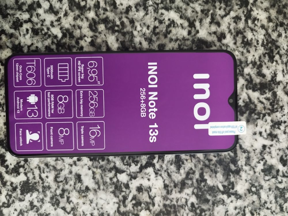 Inoi Note 13s Smartphone 256GB, guter Zustand (Neu (gemäss Beschreibung ...