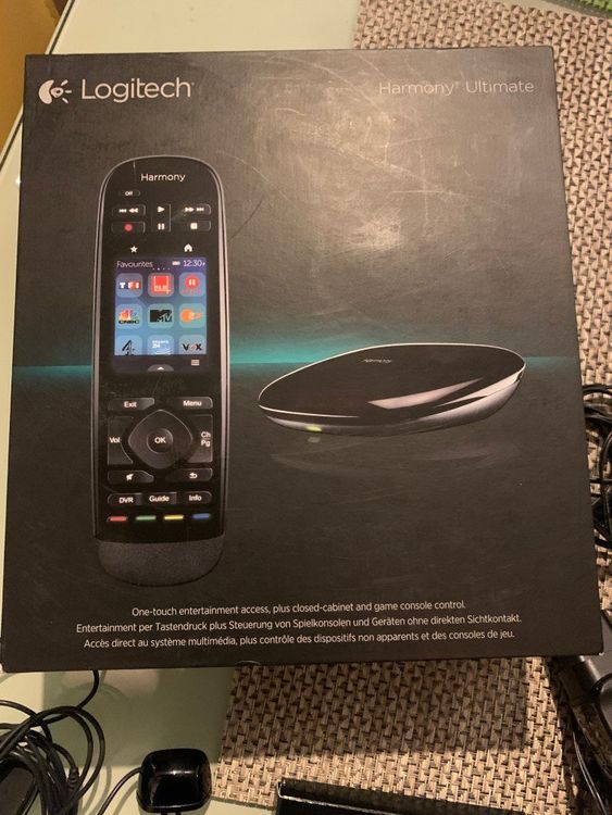 Logitech Harmony Ultimate Fernbedienung inkl. Hub + Zubehör (Gebraucht) in Brunnen für CHF 60 ...