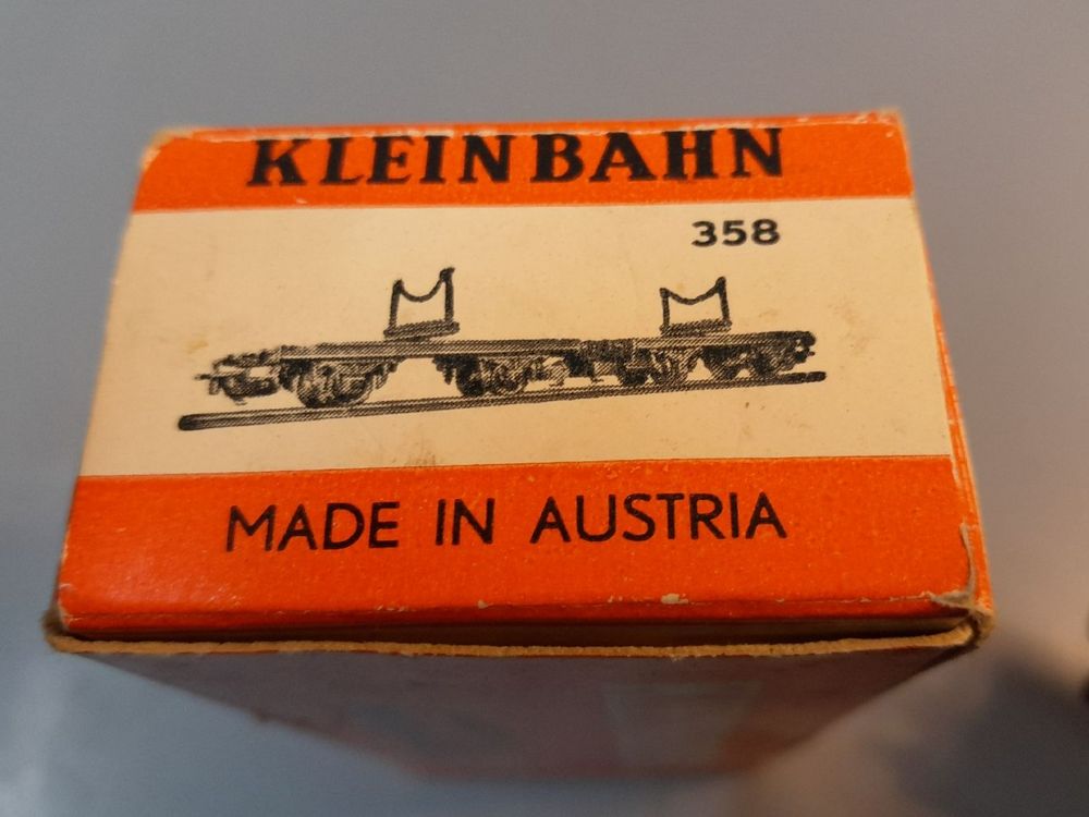 2 Langholzwagen Nr. 358 von Kleinbahn H0 (Gebraucht) in Eptingen für ...