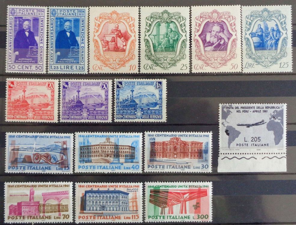 ITALIA: Postfrische Marken ** aus 1934–1961 | Kaufen auf Ricardo