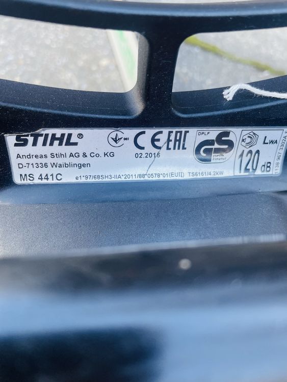 Motorsäge Stihl MS 441C (Gebraucht) in Würenlos für CHF 890 – nur ...