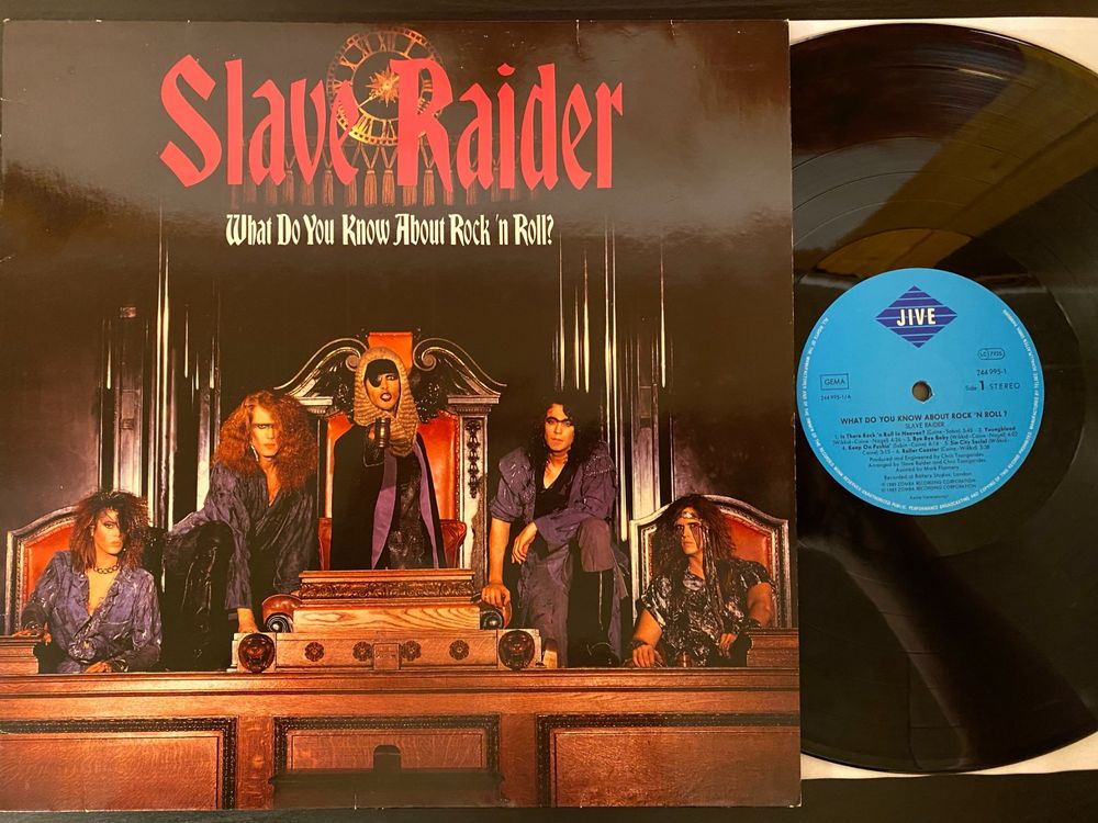 Slave Raider – What Do You Know About Rock [LP DE 1988] (Gebraucht) in ...