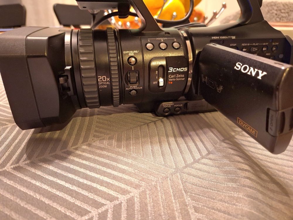 Professionnel Sony HDV 1080i/DV ZOOM x 20 + accessoires | Kaufen auf ...