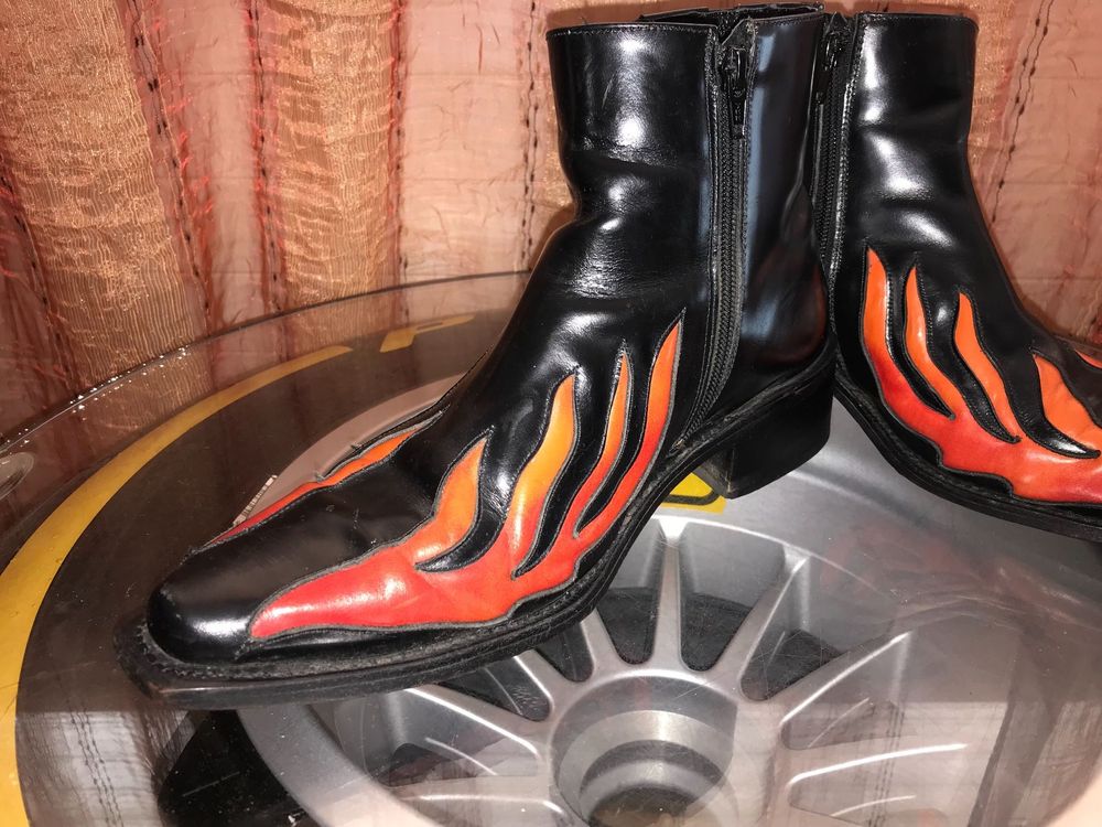 Cowboy Stiefel von Buffalo mit Flammen (Gebraucht) in Wohlen AG für CHF ...