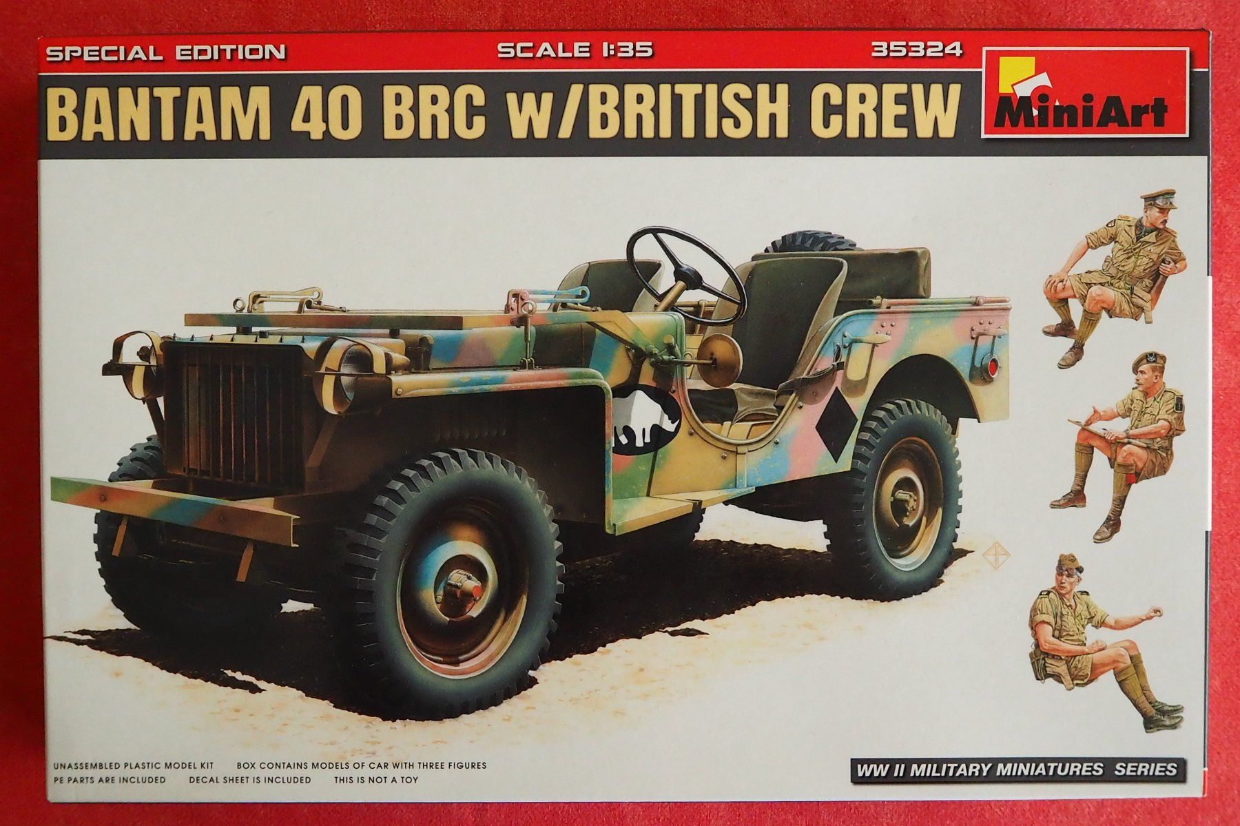 MiniArt / Bantam BRC with British Crew / 1/35 (Neu (gemäss Beschreibung ...