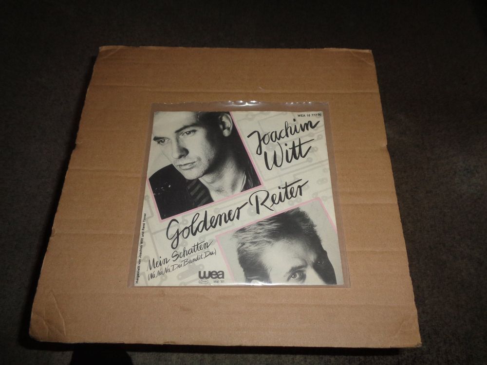 Joachim Witt - Goldener Reiter - Single Neue Deutsche Welle (Gebraucht ...