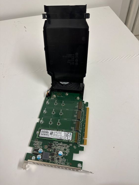 Dell DPWC400 - FH PCIe-x16 Quad M.2 NVMe Adapter (Gebraucht) in ...