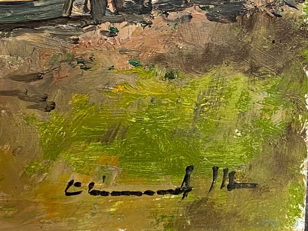 Max CLÉMENT (1912-1995) Tableaux peinture sur panneaux | Kaufen auf Ricardo