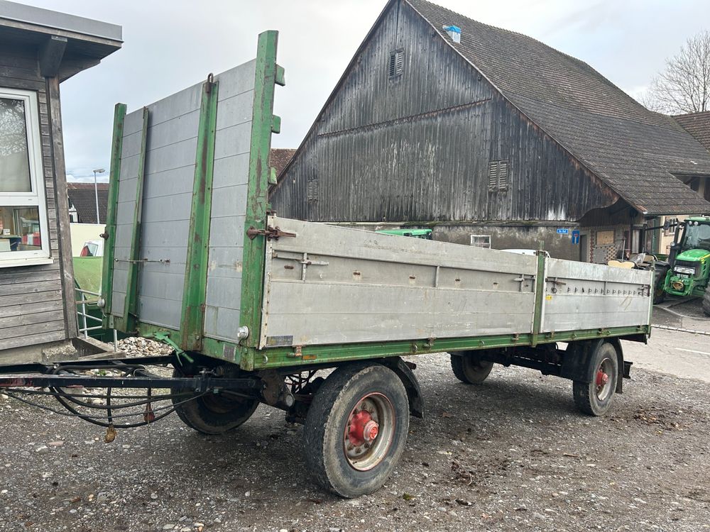 Kässbohrer LKW Anhänger, Überländer mit Öl und Druckluftbr. (Gebraucht) in Embrach für CHF 2300 ...