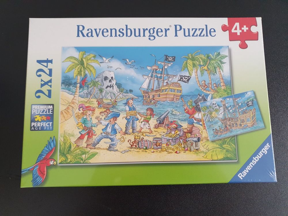 Ravensburger Puzzle - 2x24 ab 4 Jahren - Piraten (Neu und ...