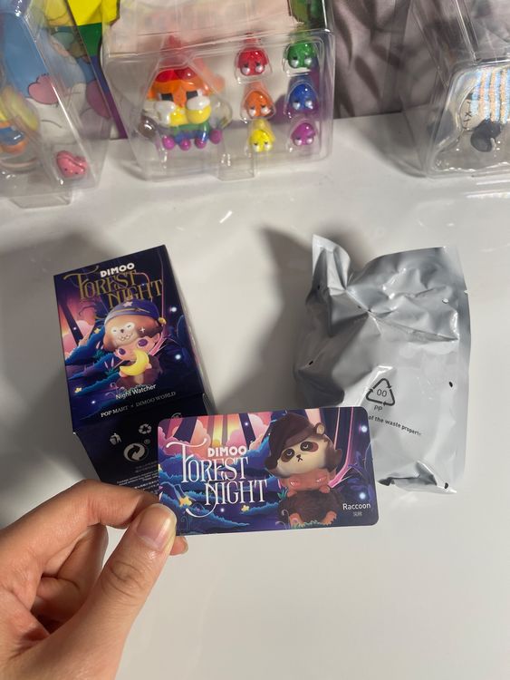Pop Mart Dimoo Forest Night - Raccoon (Check Card) | Kaufen auf Ricardo