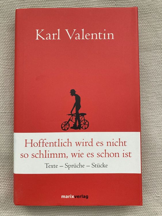 Karl Valentin, Hoffentlich wird es nicht so schlimm | Kaufen auf Ricardo