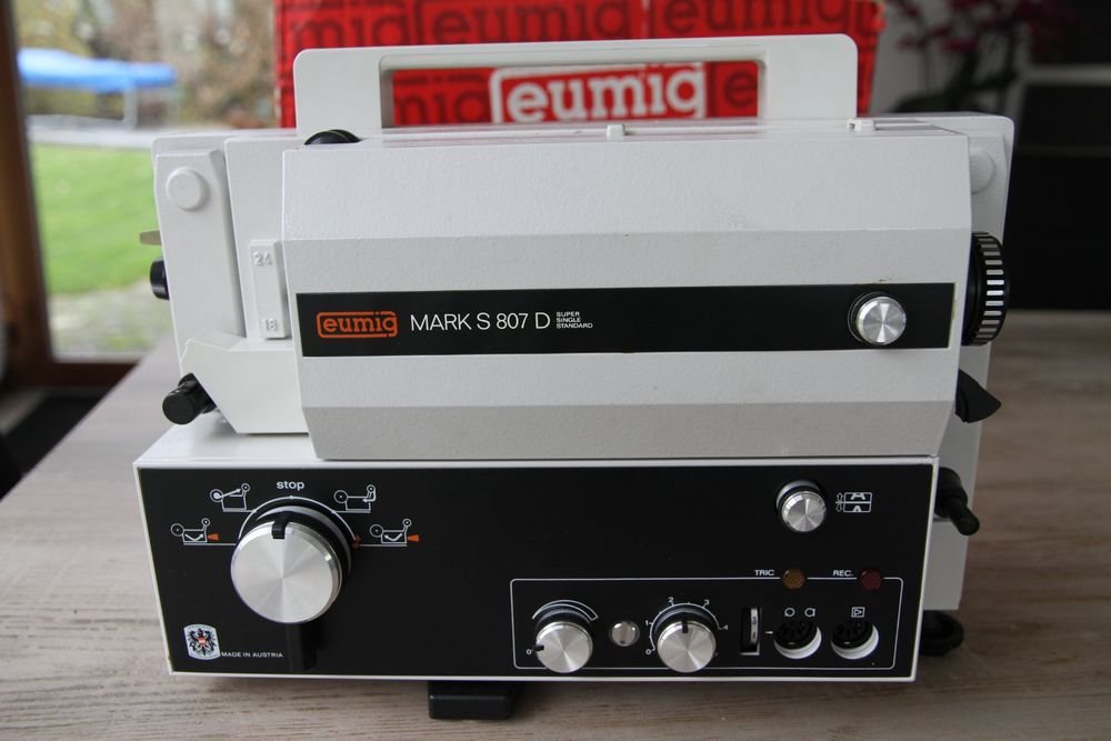 Filmprojektor, eumig MARK S 807 D, für 8mm Formate | Kaufen auf Ricardo
