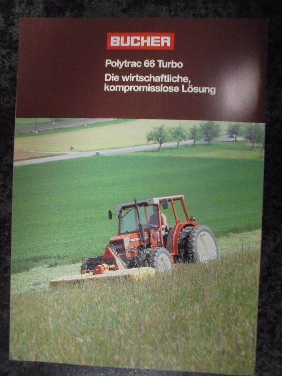 Bucher Polytrac Traktor Prospekt (D'occasion) à Madiswil pour CHF 20 ...