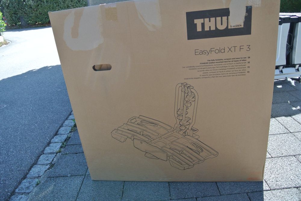 Thule EasyFold XT F 3 FIX4BIKE-Anhängerkupplungen 3 Velos | Kaufen auf ...