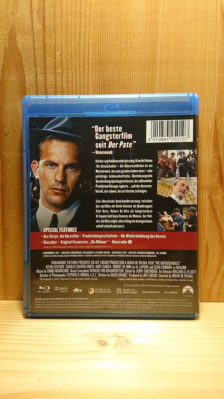THE UNTOUCHABLES Blu-Ray mit Robert De Niro (Gebraucht) in Wilderswil ...