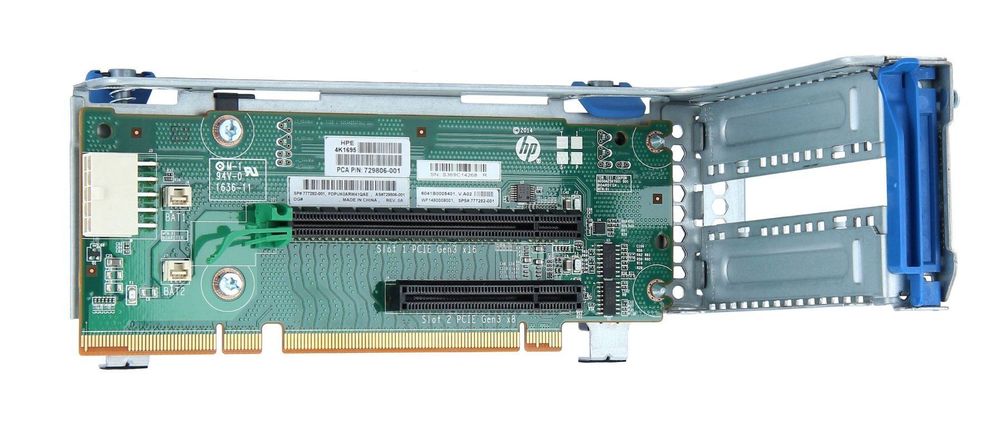 HP DL380 Gen9 Primary 2 Slot Riser Kit (Neu (gemäss Beschreibung)) in ...