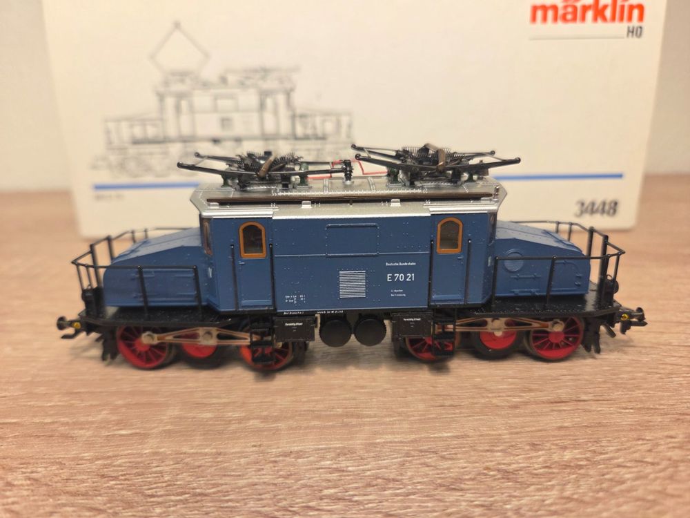 Märklin 3448 E-Lok BR E 70 DB H0 (Neuf avec emballage d'origine) à St-Aubin-Sauges pour CHF 119 ...