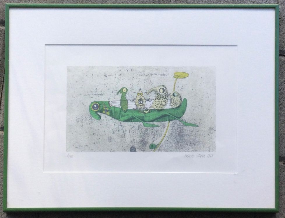 Harold STUDER (1942-2000) Lithographie Handsigniert (Gebraucht) in Root ...