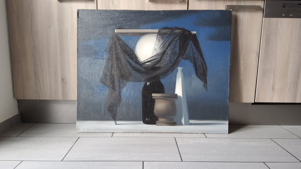 Peinture de Jean ROLL (1921-2015) 100cm x 81cm | Kaufen auf Ricardo