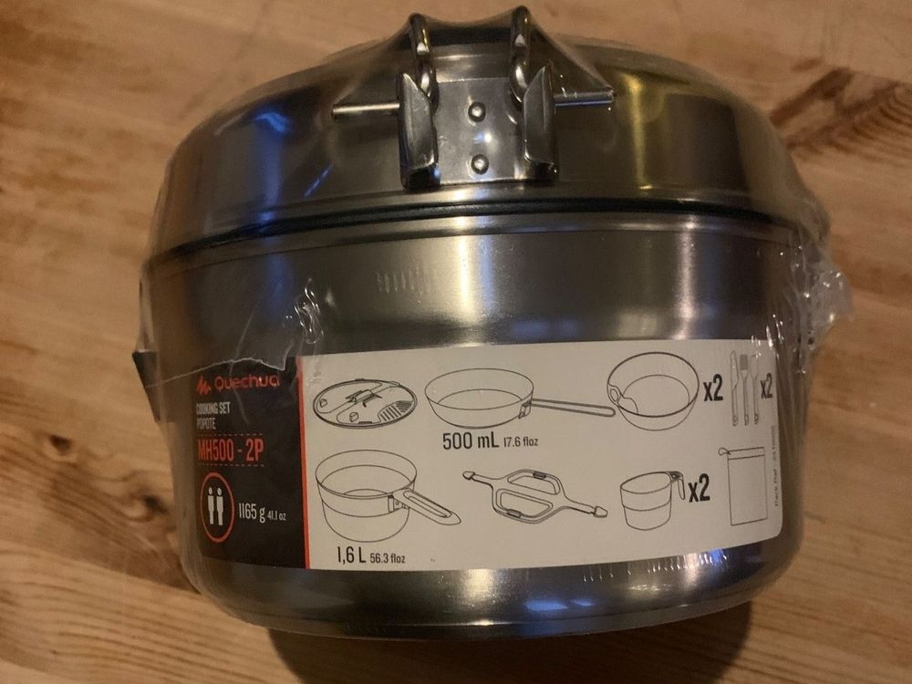 Set de cuisine, popote, QUECHUA neuf pour 2 personnes | Kaufen auf Ricardo