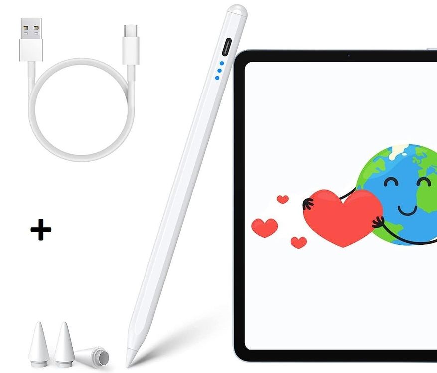 Stylus Pencil 2nd für Apple Ipad USB-C magnetisch 2018-2023 | Kaufen ...