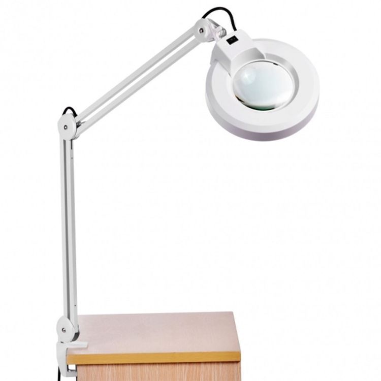 Lupenlampe LED Lupen Leuchte 5 Fach 22 W (Neu (gemäss Beschreibung)) in ...