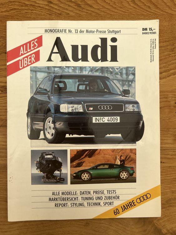 Audi Magazin : Alle Modelle, Daten, Preise, 60 Jahre (Gebraucht) in ...