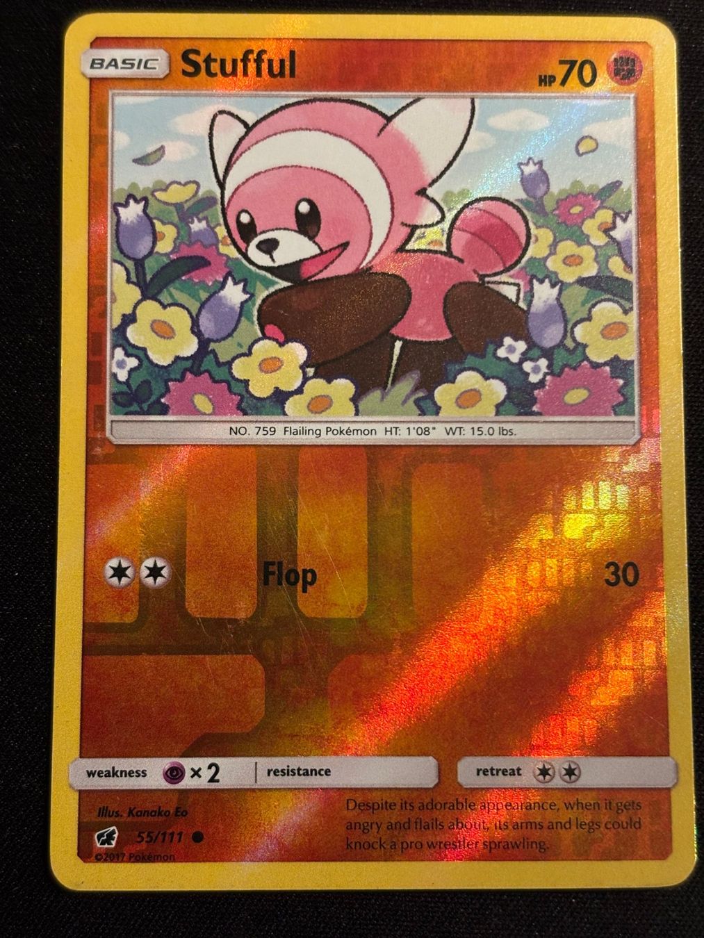 Pokemon Stufful - Crimson-Invasion 55/111 - English (D'occasion) à Bern ...