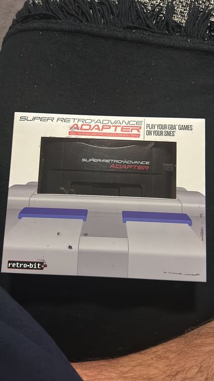 Super Retro Advance Adapter SNES Neu OVP (Neu und originalverpackt) in ...