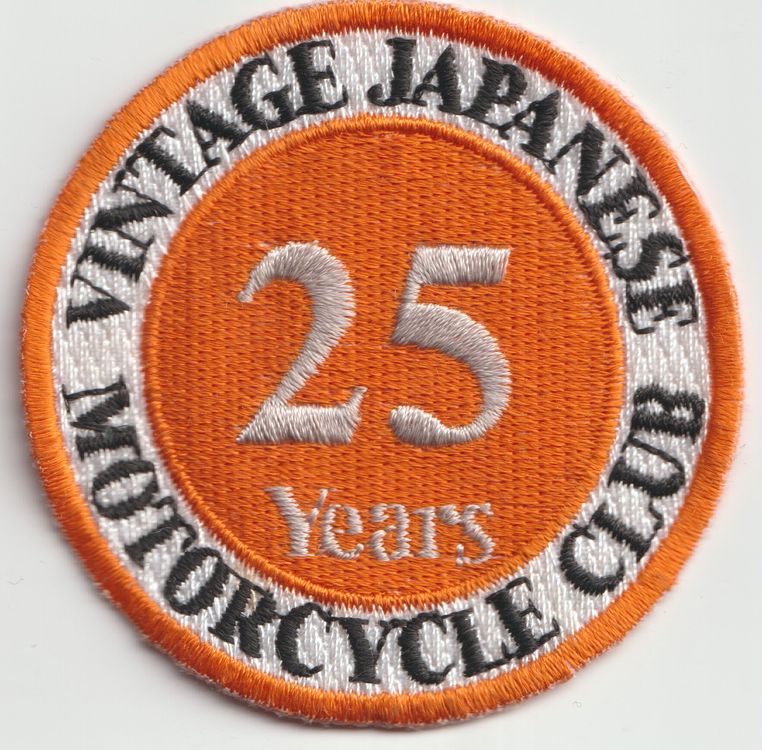Patch Vintage Japanese Motorcycle Club 25 Years Motorrad (Gebraucht) in ...