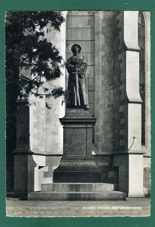 Zürich - Zwingli-Denkmal | Kaufen auf Ricardo