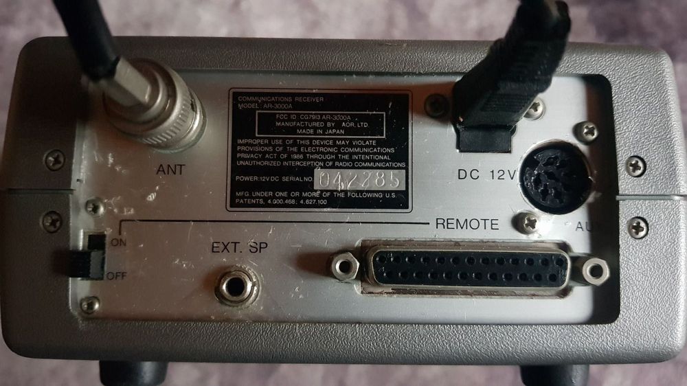 Scanner AR-3000A Prof. Montitor Receiver | Kaufen auf Ricardo