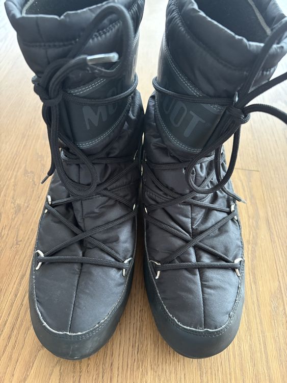 Moon Boots Mid Ltrack, Gr. 40, Schwarz, Top Zustand (Gebraucht) in Zug ...