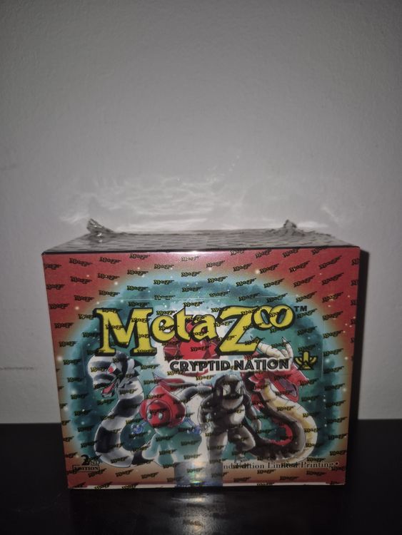 MetaZoo Cryptid Nation 2nd Edition Booster Box Sealed (Neu und ...