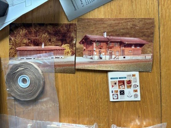 Bahnhof Seewis-Valzeina RhB 1:87 Bestell Nummer: 87 511 Bemo (Neu und ...